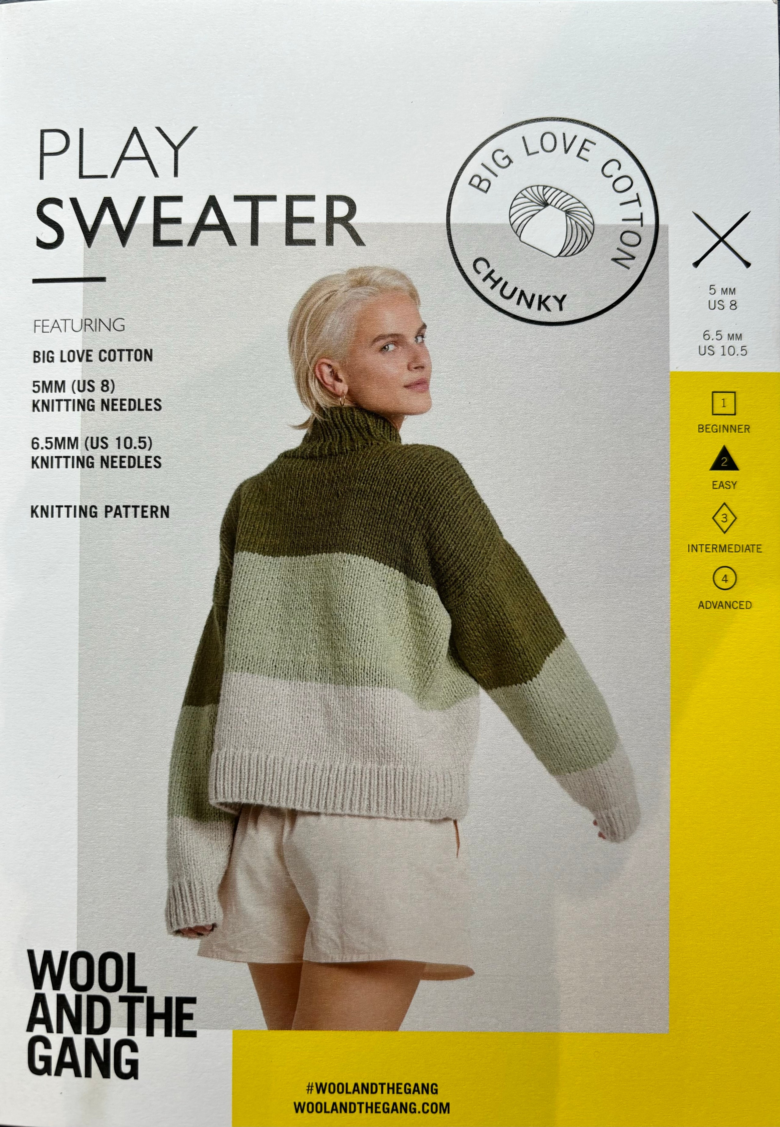 Play Sweater Pattern by Wool and the Gang | Wool Bath